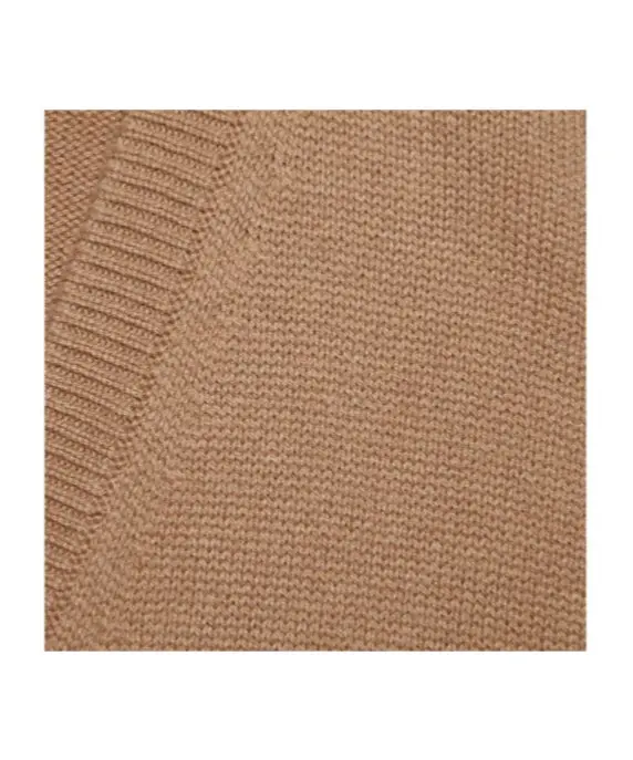 Gucci V-neck Fine Ribbed Top