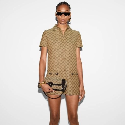 Gucci Original Gg Monogrammed Jumpsuit