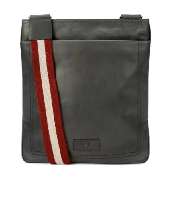 Bally Logo Shoulder Bag - Black