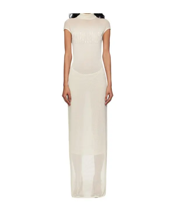 JEAN PAUL GAULTIER Logo Midi Dress