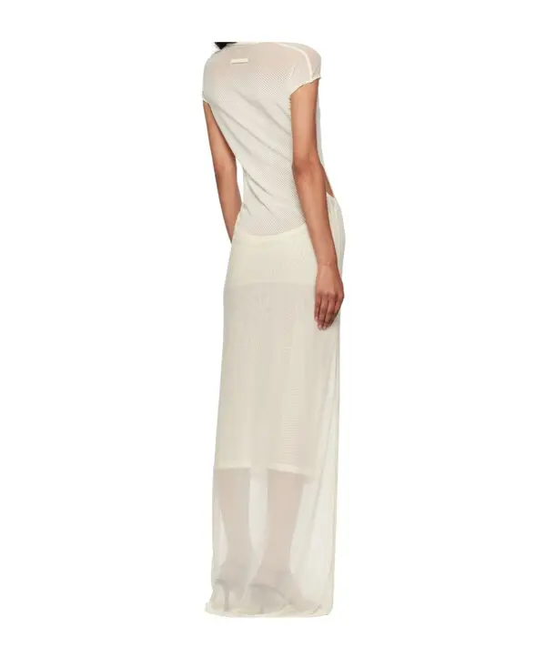 JEAN PAUL GAULTIER Logo Midi Dress