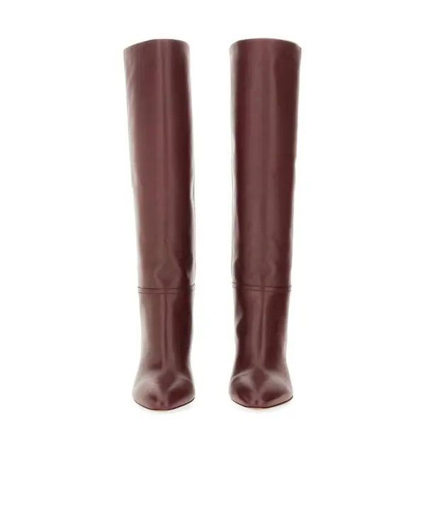 Paris Texas 70mm Leather Block-heel Knee-high Boots