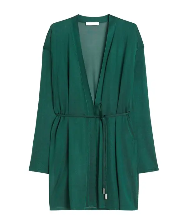 Max Mara Viscose Yarn Wrap Cardigan