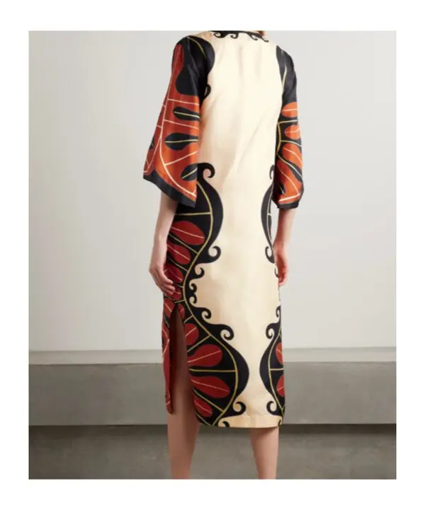 La DoubleJ Printed Kaftan Dress