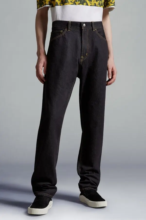 Moncler X Frgmt Loose Fit Jeans