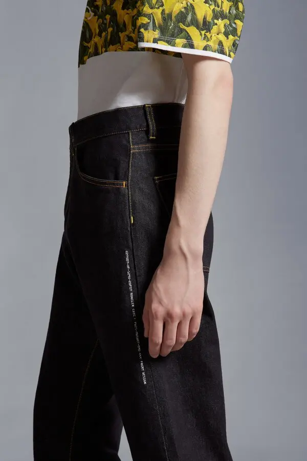 Moncler X Frgmt Loose Fit Jeans