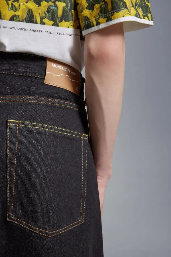 Moncler X Frgmt Loose Fit Jeans