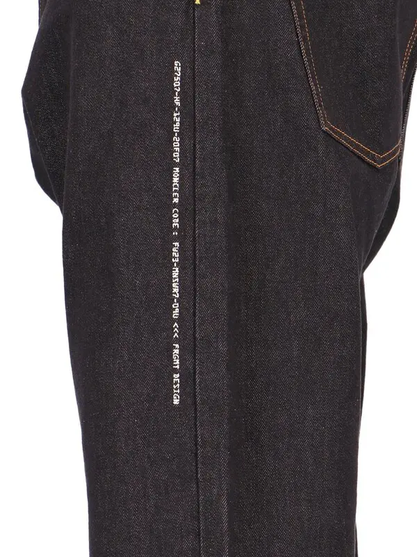 Moncler X Frgmt Loose Fit Jeans