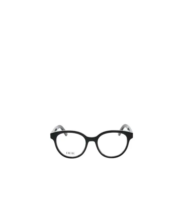 Dior Round Frame Glasses - White