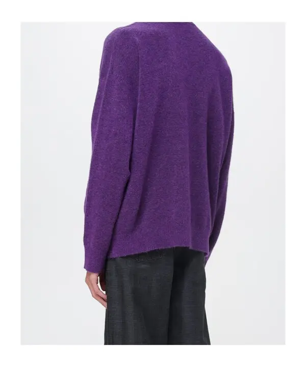ROBERTO COLLINA Long-sleeved Knitwear - Purple