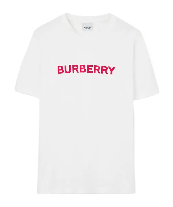 Burberry Logo Crewneck T-shirt - White