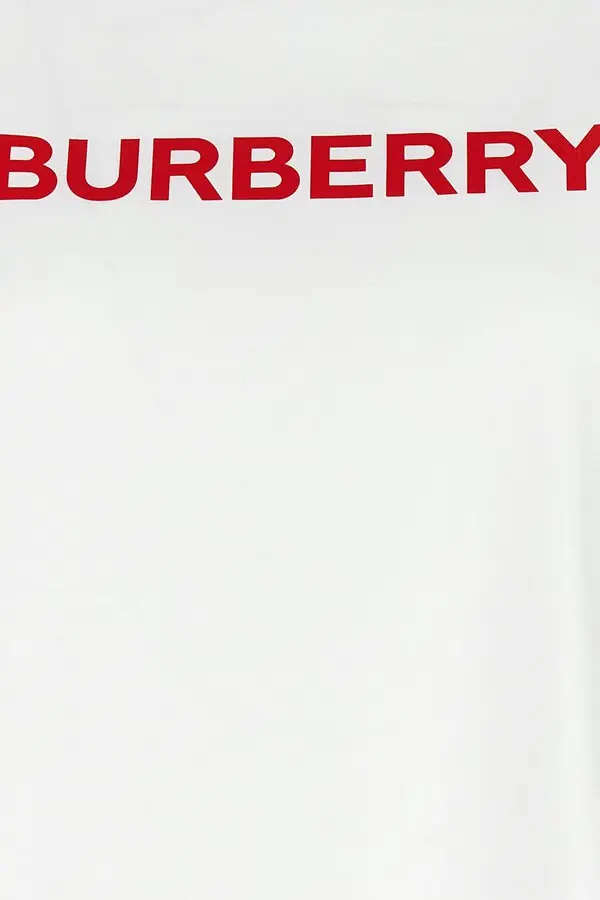 Burberry Logo Crewneck T-shirt - White