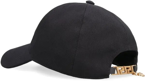 Versace Logo Embroidered Baseball Cap