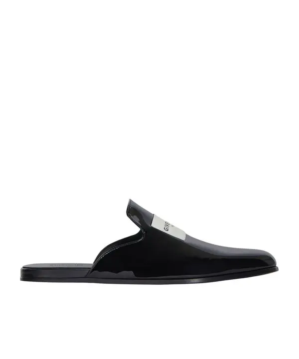 Givenchy Label Slip-on Flat Mules