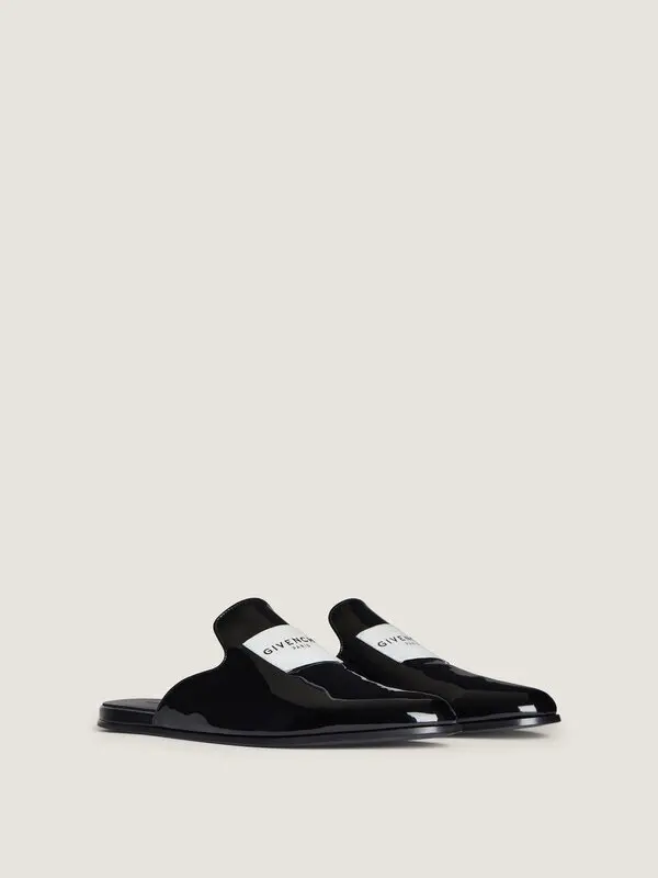 Givenchy Label Slip-on Flat Mules