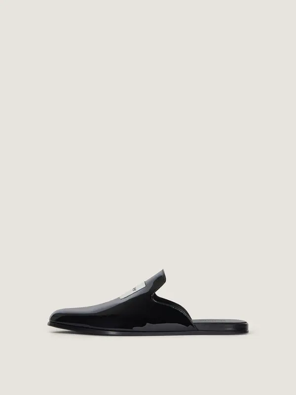 Givenchy Label Slip-on Flat Mules
