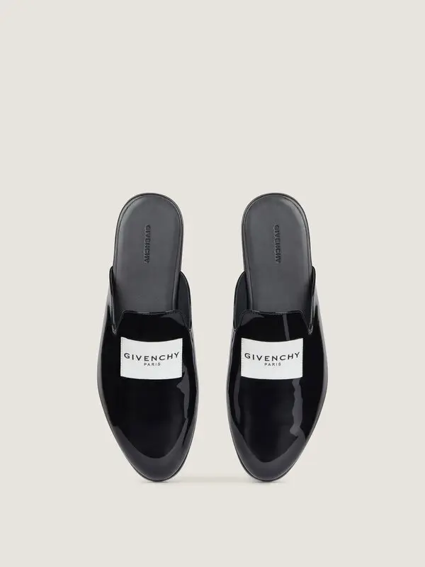 Givenchy Label Slip-on Flat Mules