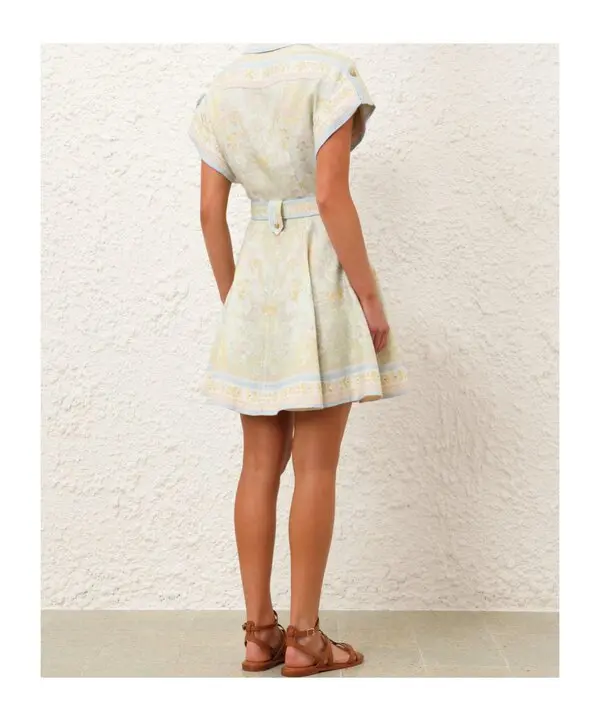 Zimmermann Acacia Mini Shirt Dress