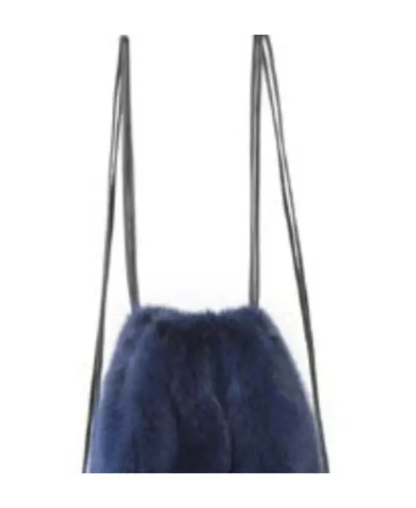 Simonette Ravizza Plush Backpack - Blue