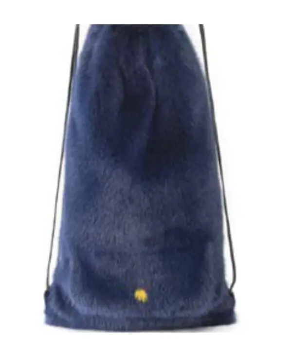 Simonette Ravizza Plush Backpack - Blue