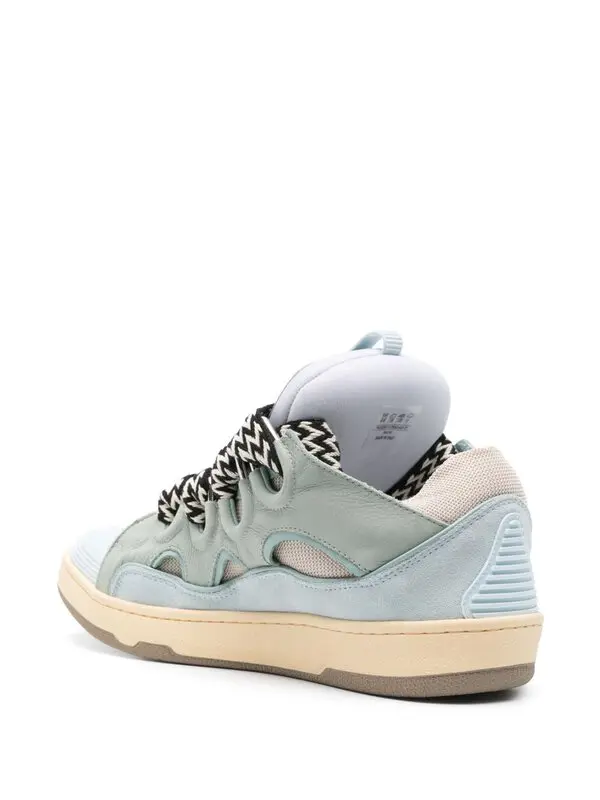 LANVIN Round Toe Sneakers - Mint Green