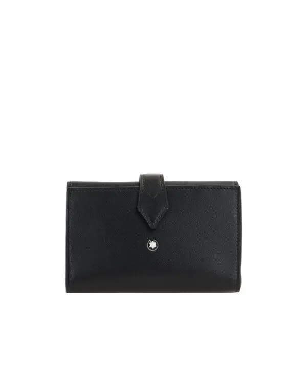 Montblanc Logo Plaque Wallet - Black