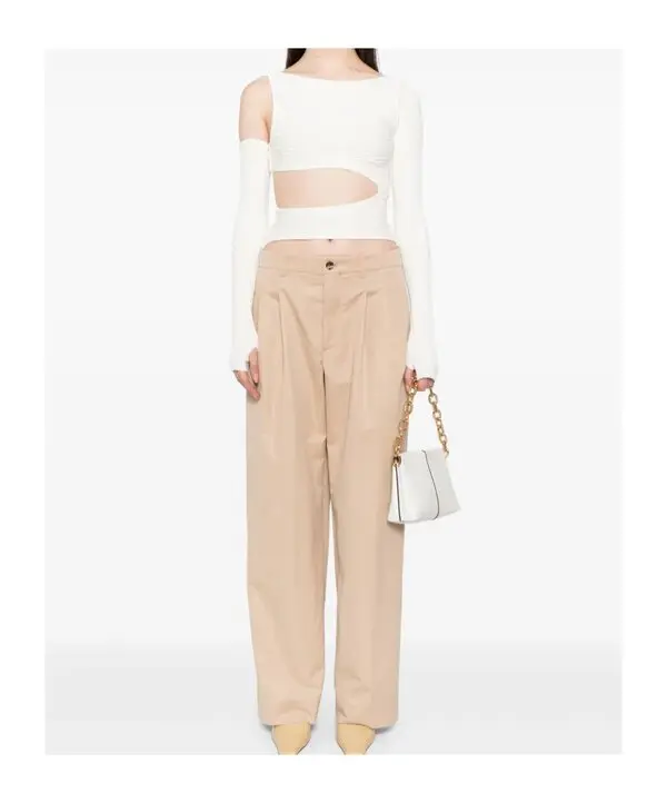Wardrobe.NYC Wide-leg Pleated Track Pants