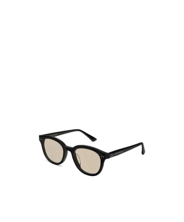 GENTLE MONSTER Jade Round Frame Sunglasses - Black