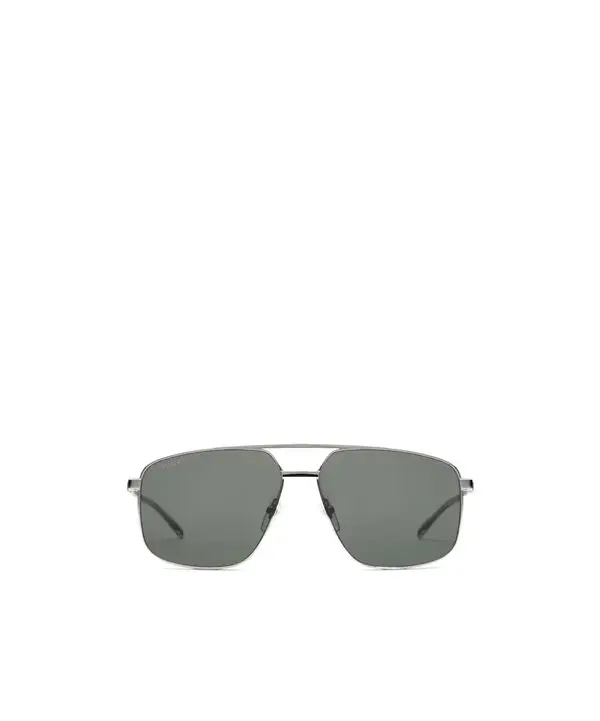Gucci Navigator Frame Sunglasses - Gray