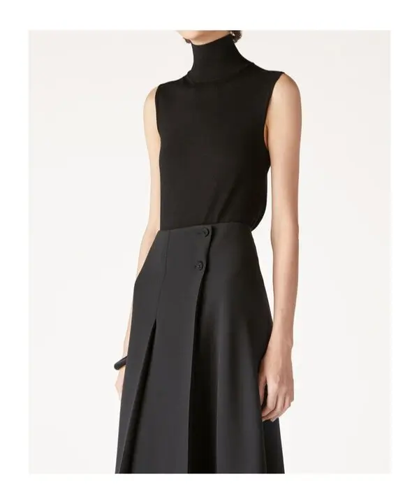 Loro Piana Sleeveless Knitted Vest - Black