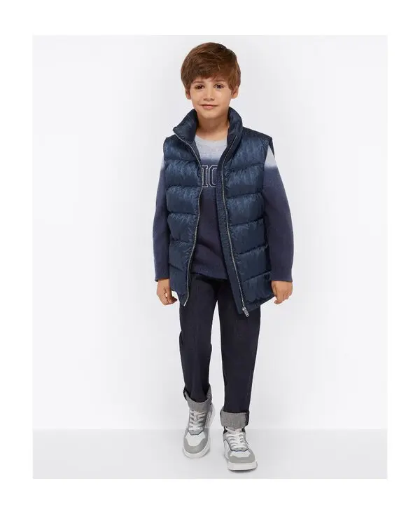 Dior Logo Quilted Sleeveless Down Jacket
