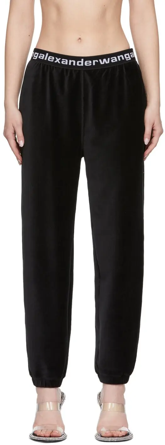 Alexander Wang Logo Waistband Sweatpants