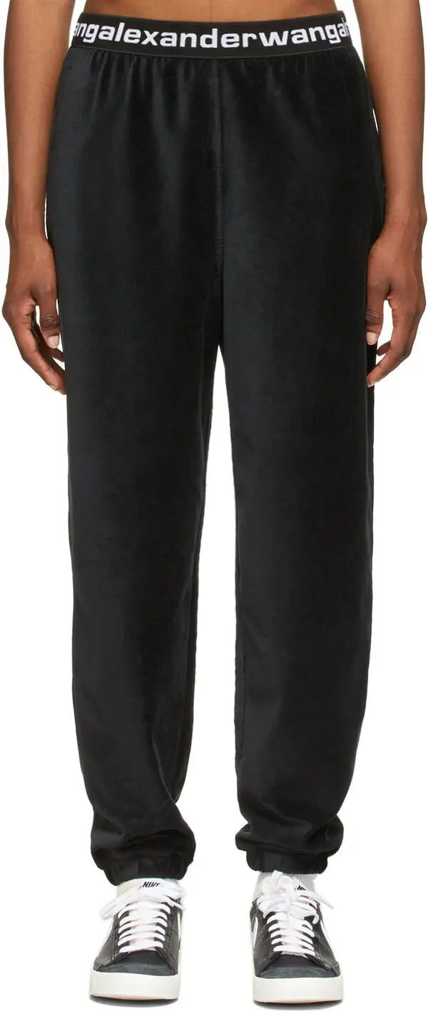 Alexander Wang Logo Waistband Sweatpants