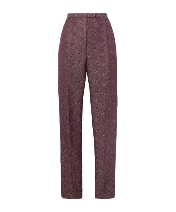 Dries Van Noten Jacquard Skinny Pants