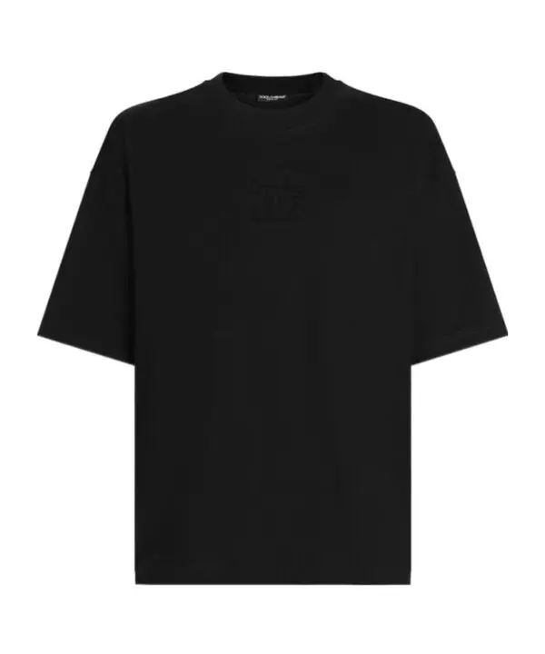 Dolce & Gabbana Dolce Gabbana Logo Embossed Crewneck T-shirt
