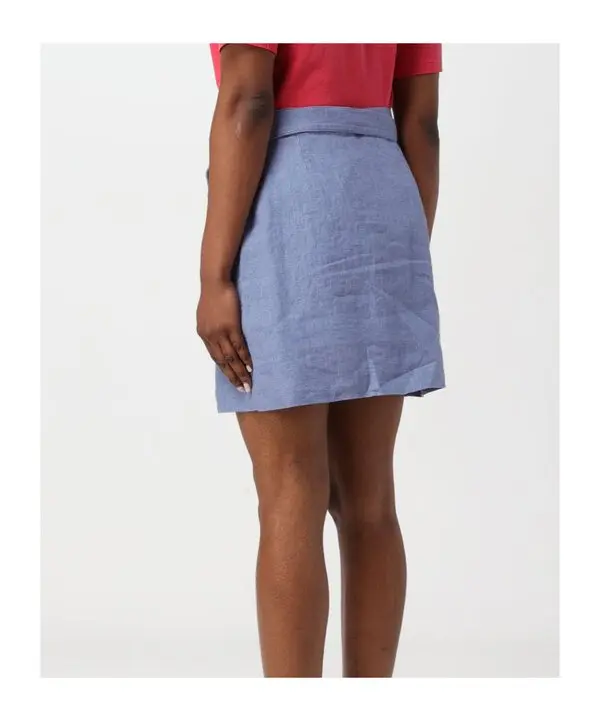 Ralph Lauren Linen Wrap Skirt