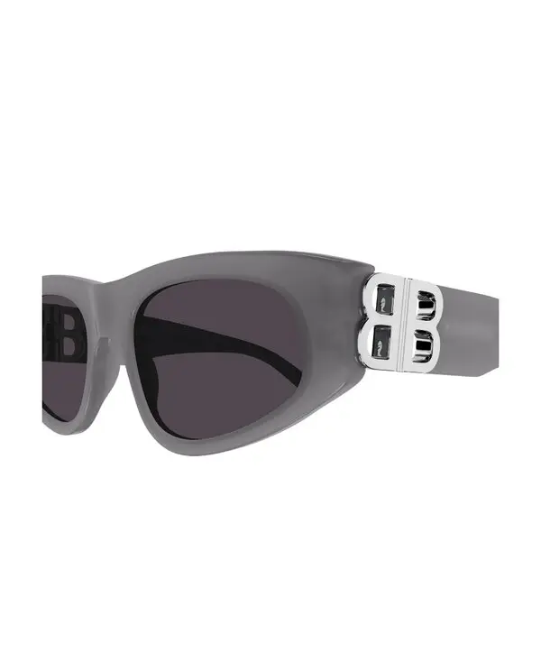 Balenciaga Rectangular Frame Sunglasses - Gray