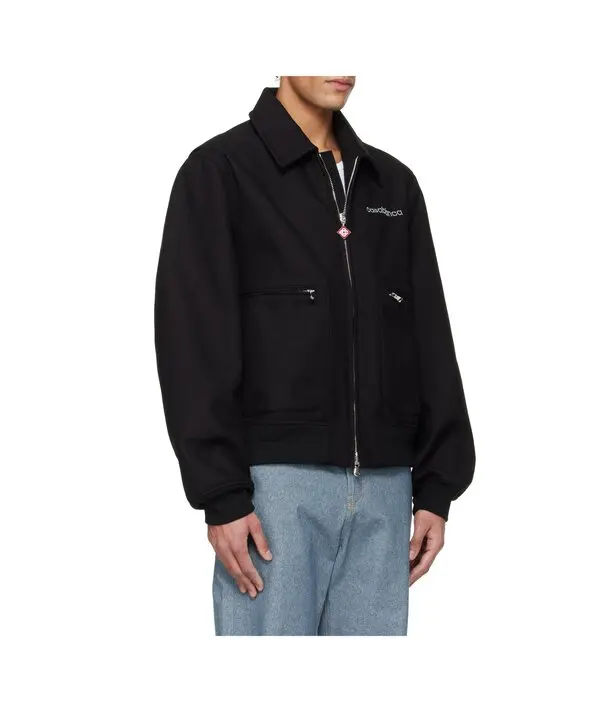 Casablanca Zip Pocket Jacket - Black