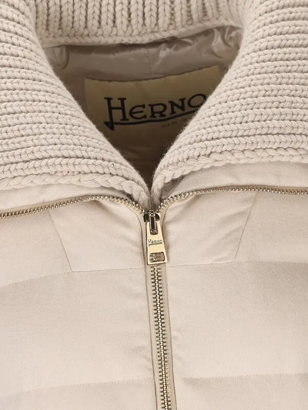 Herno Long-sleeved Zip-up Padded Coat
