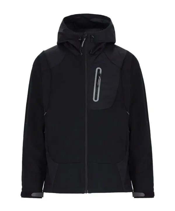 AND WANDER Hooded Performance Jacket - Black
