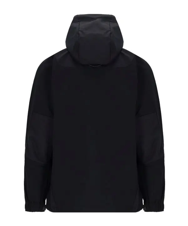 AND WANDER Hooded Performance Jacket - Black