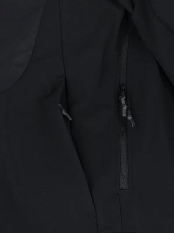 AND WANDER Hooded Performance Jacket - Black