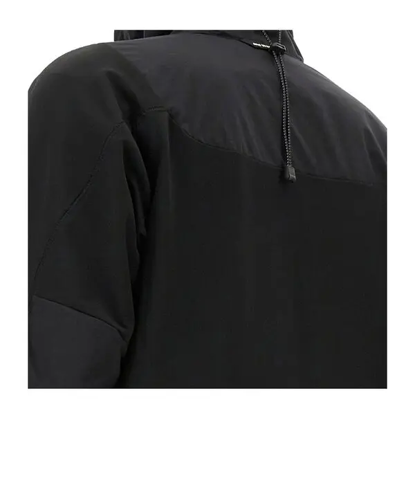 AND WANDER Hooded Performance Jacket - Black