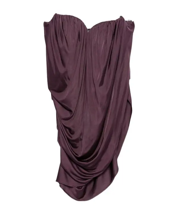 Giuseppe Di Morabito Draped Asymmetrical Top - Red