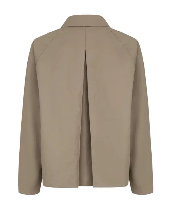 Fendi Cropped Asymmetrical Hem Jacket