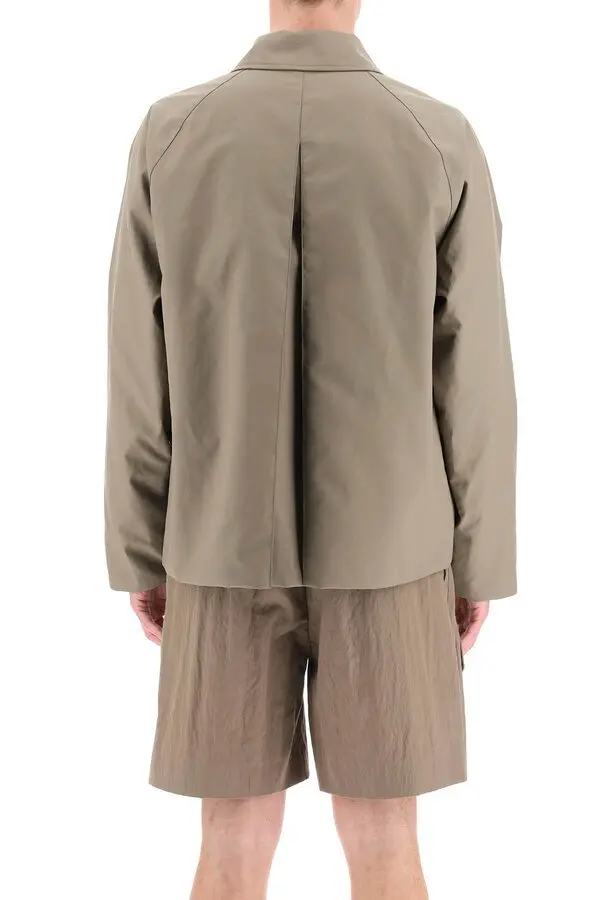 Fendi Cropped Asymmetrical Hem Jacket