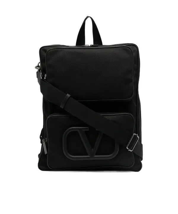 Valentino Garavani Supervee One-strap Backpack - Black