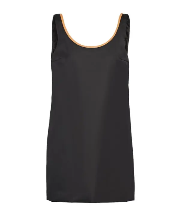Prada Sleeveless Round Neck Dress - Black
