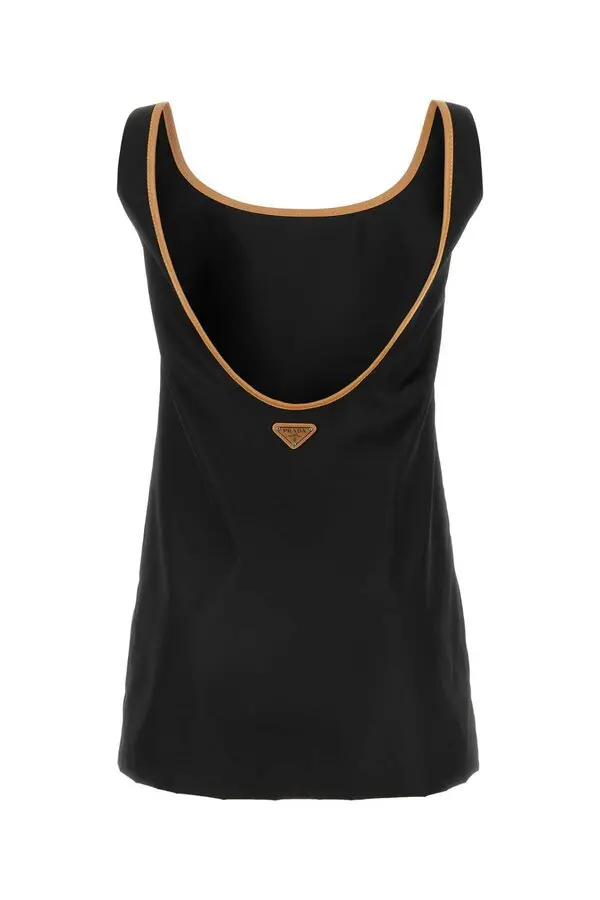 Prada Sleeveless Round Neck Dress