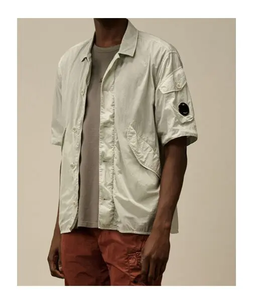C.P. COMPANY Chrome-r Short Sleeve Overshirt